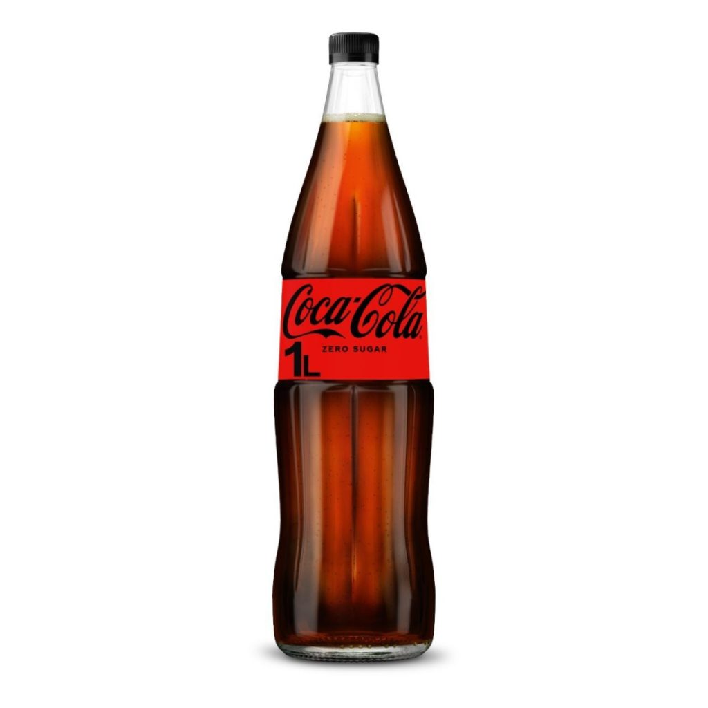 Coca-Cola Zero 1 L (Glas) – De Stage BV